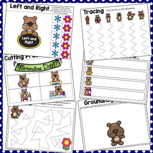 Groundhog Day Preschool Theme - Etsy