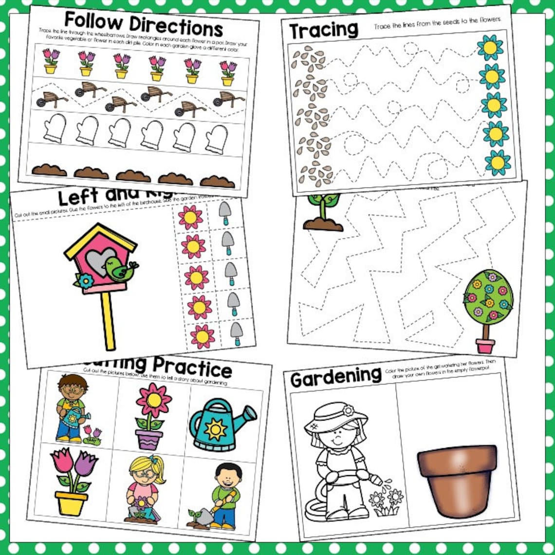 Gardening Preschool Theme - Etsy