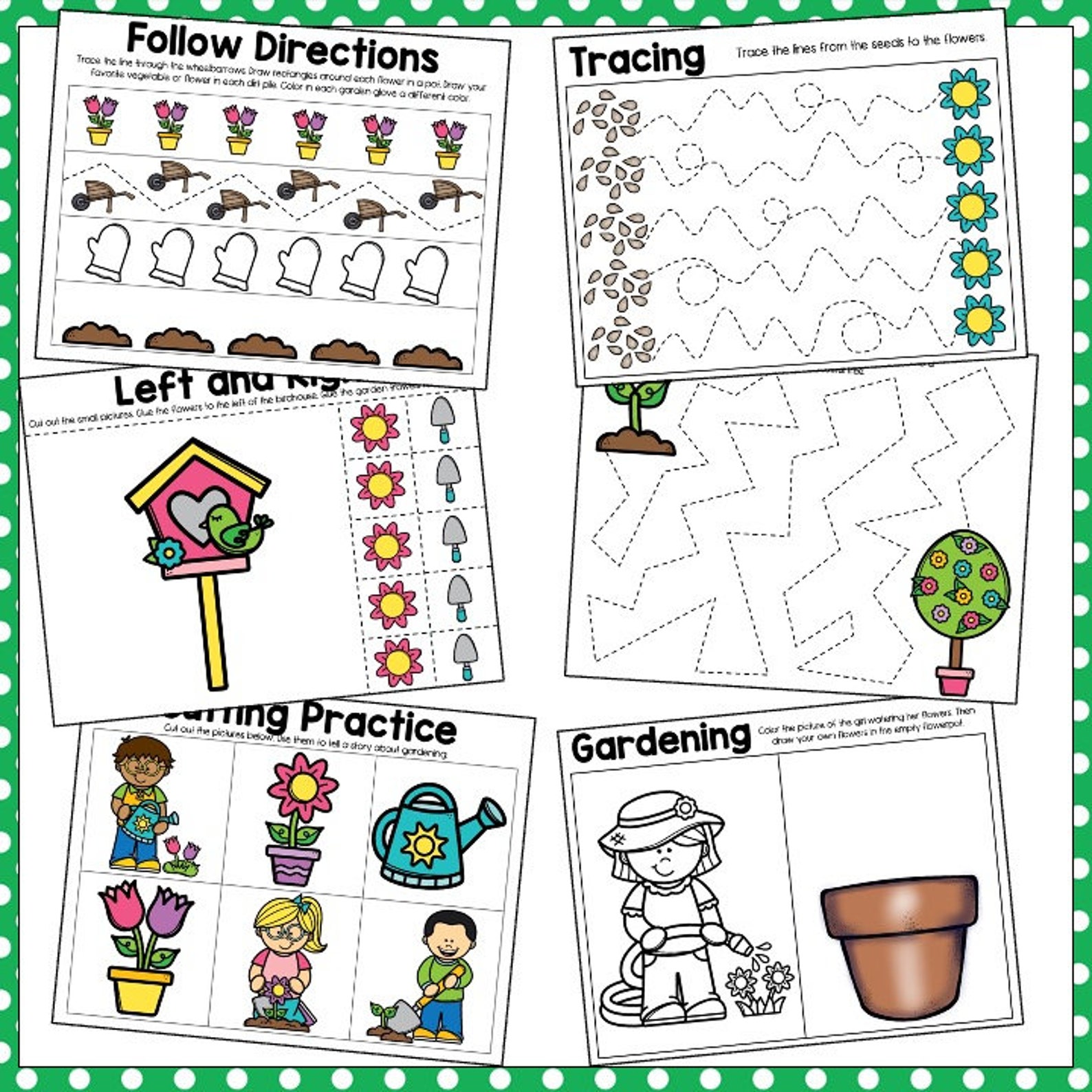 Gardening Preschool Theme - Etsy