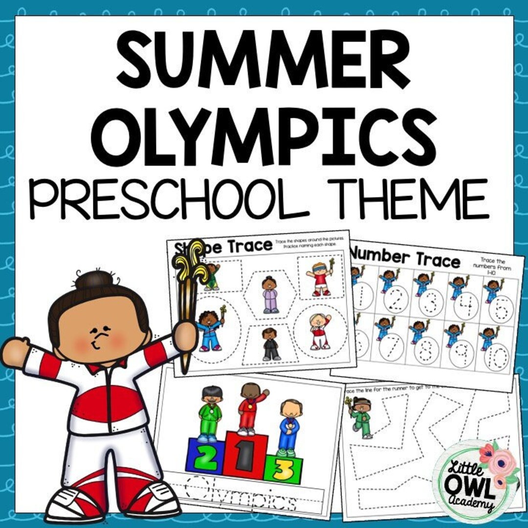 Summer Olympics Preschool Theme - Etsy UK