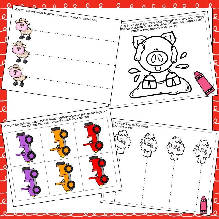 Sheep in a Jeep Toddler Book Companion - Toddler Curriculum - Tot ...