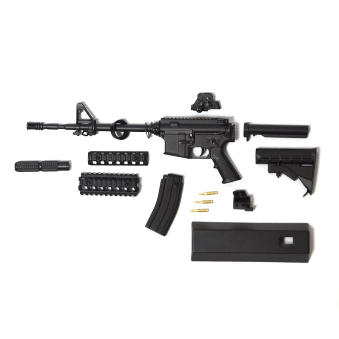 Goatguns Miniature Toy AR15 Collectible Self Build Toy | Etsy