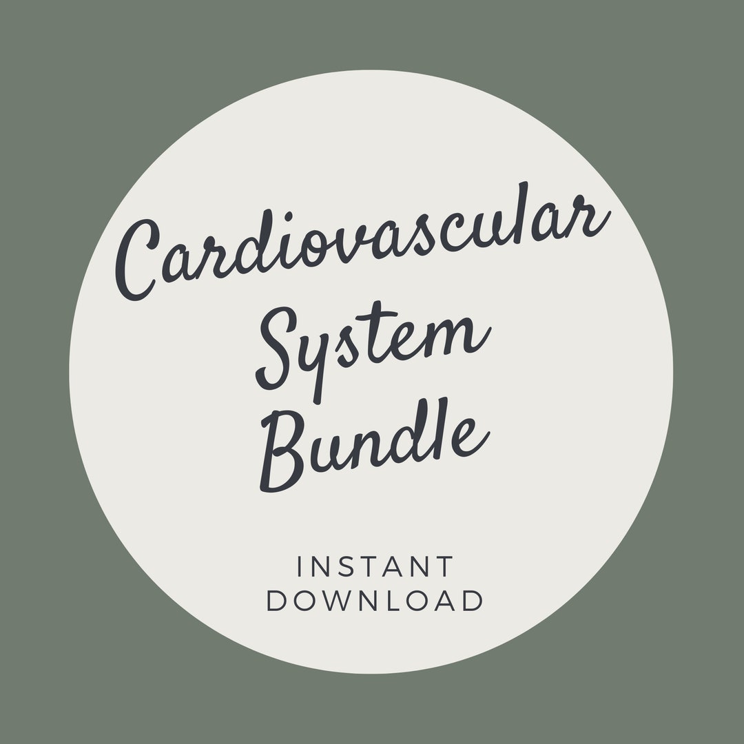 Nursing Concept Map Cardiac Study Aid Cardiovascular System Nurse ...