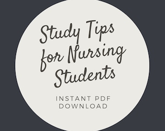 Evidence-based Study Strategies for Nursing Students With Templates ...