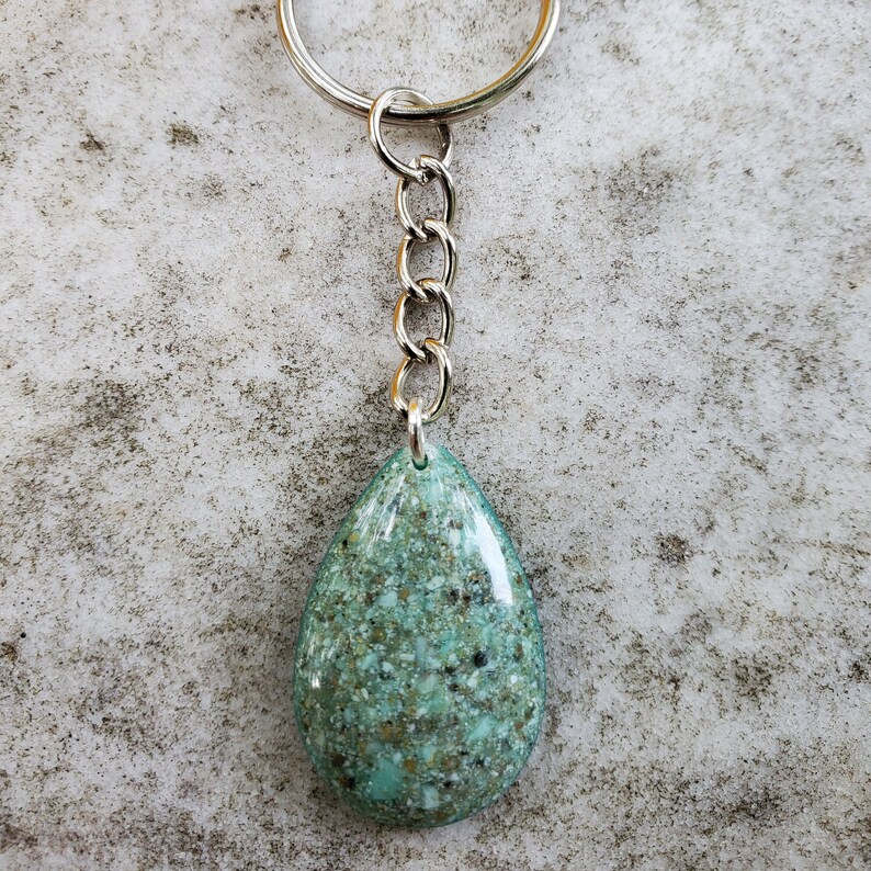 Cremation Tear Drop Keychain Memorial Keychain - Etsy