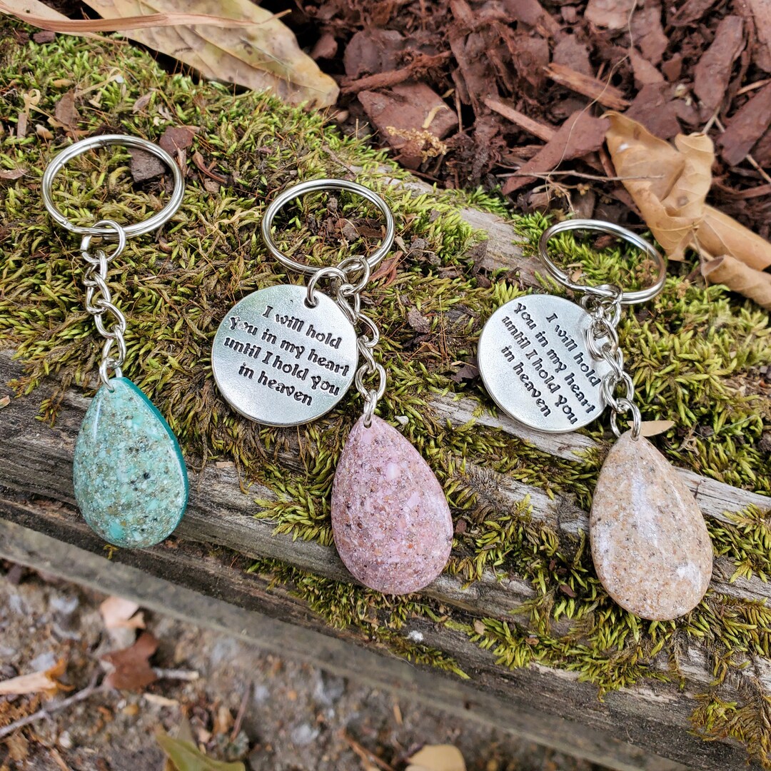 Cremation Tear Drop Keychain, Memorial Keychain. (ash Shipping Required ...