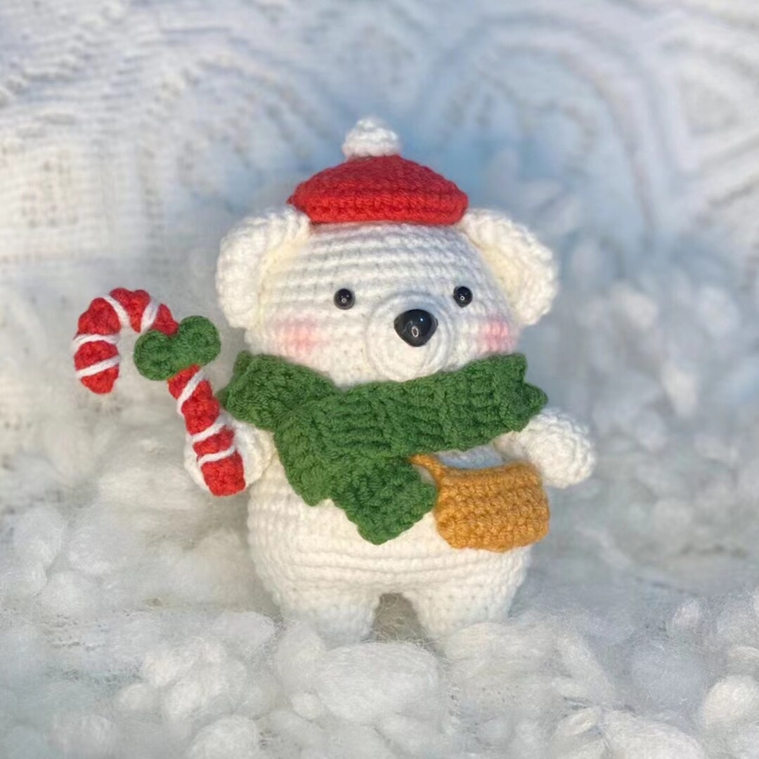 Mini Bear Crochet Pattern Amigurumi Small Animal Crochet Doll Toy Bear ...
