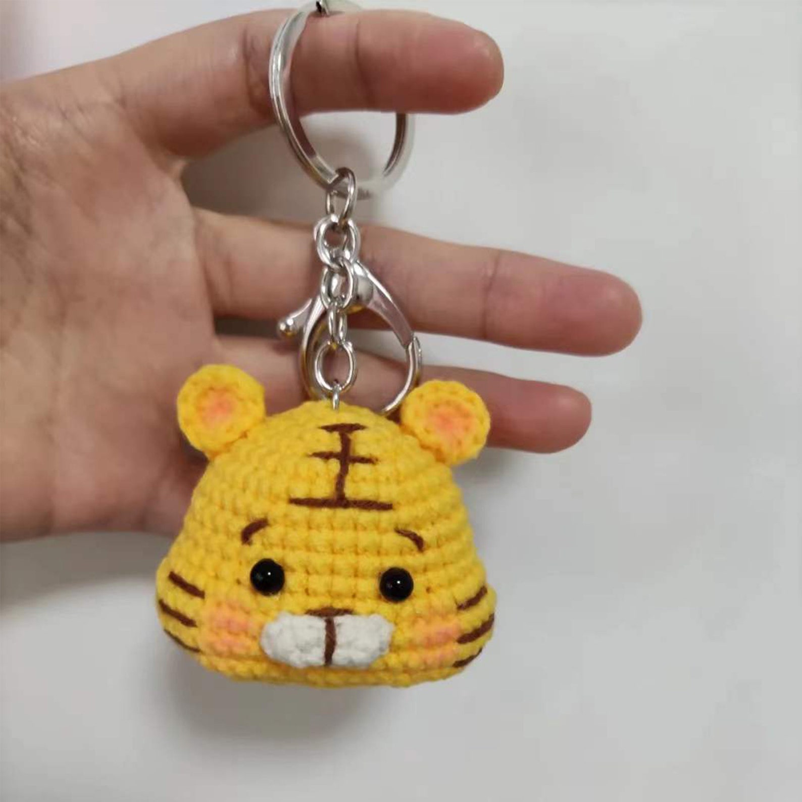 Mini Crochet Animals Tiger Key Chain CROCHET PDF PATTERNS - Etsy Canada