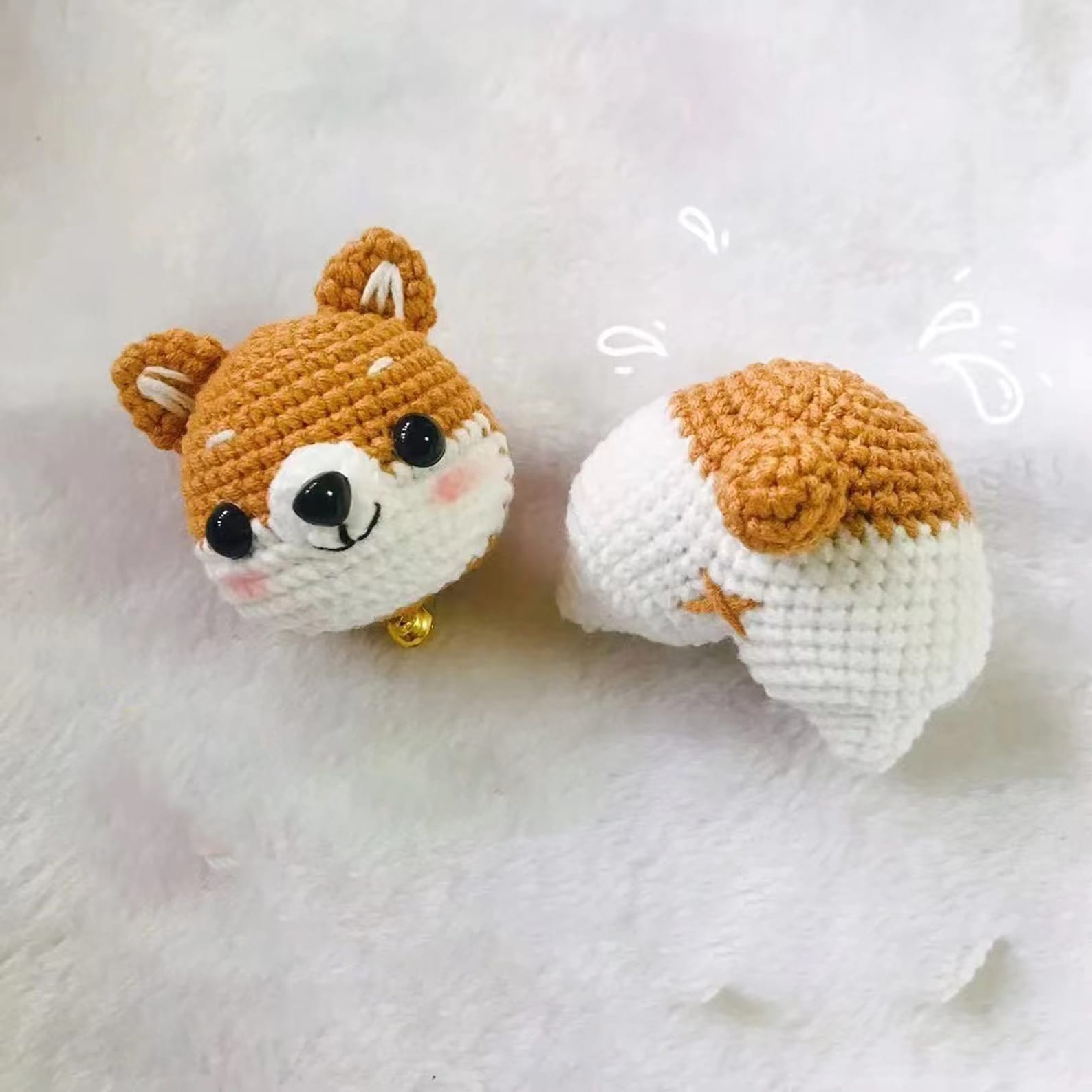 Mini Dog Crochet Pattern Amigurumi Small Animals Corgi Crochet | Etsy