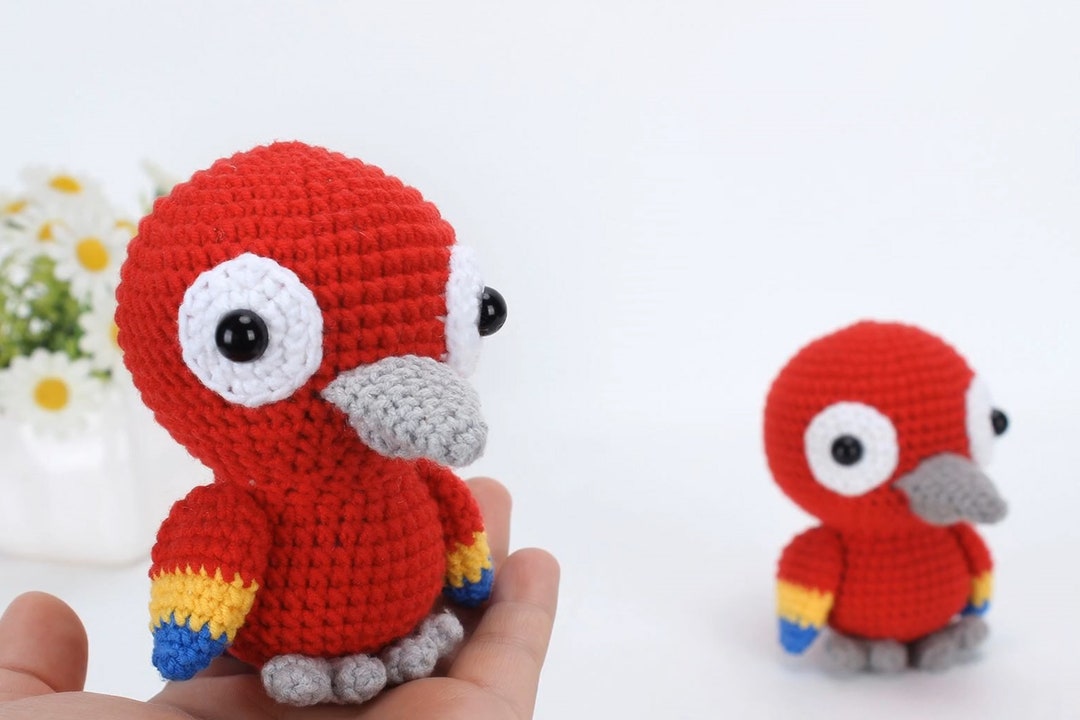 Mini Animals Bird Crochet Pattern Amigurumi Small Birds Crochet Toy ...