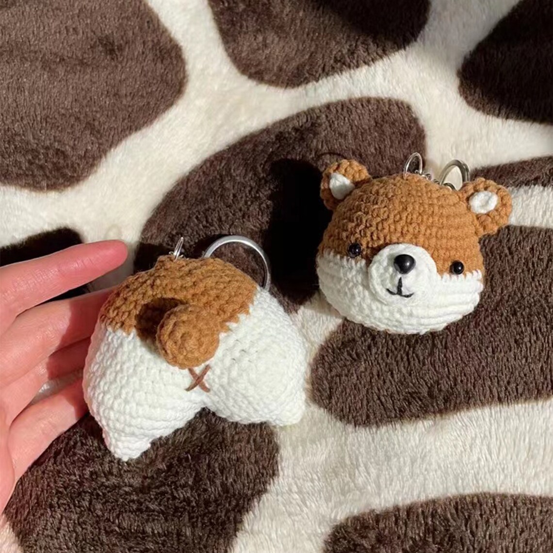 Mini Dog Crochet Pattern Amigurumi Small Animals Corgi Crochet | Etsy