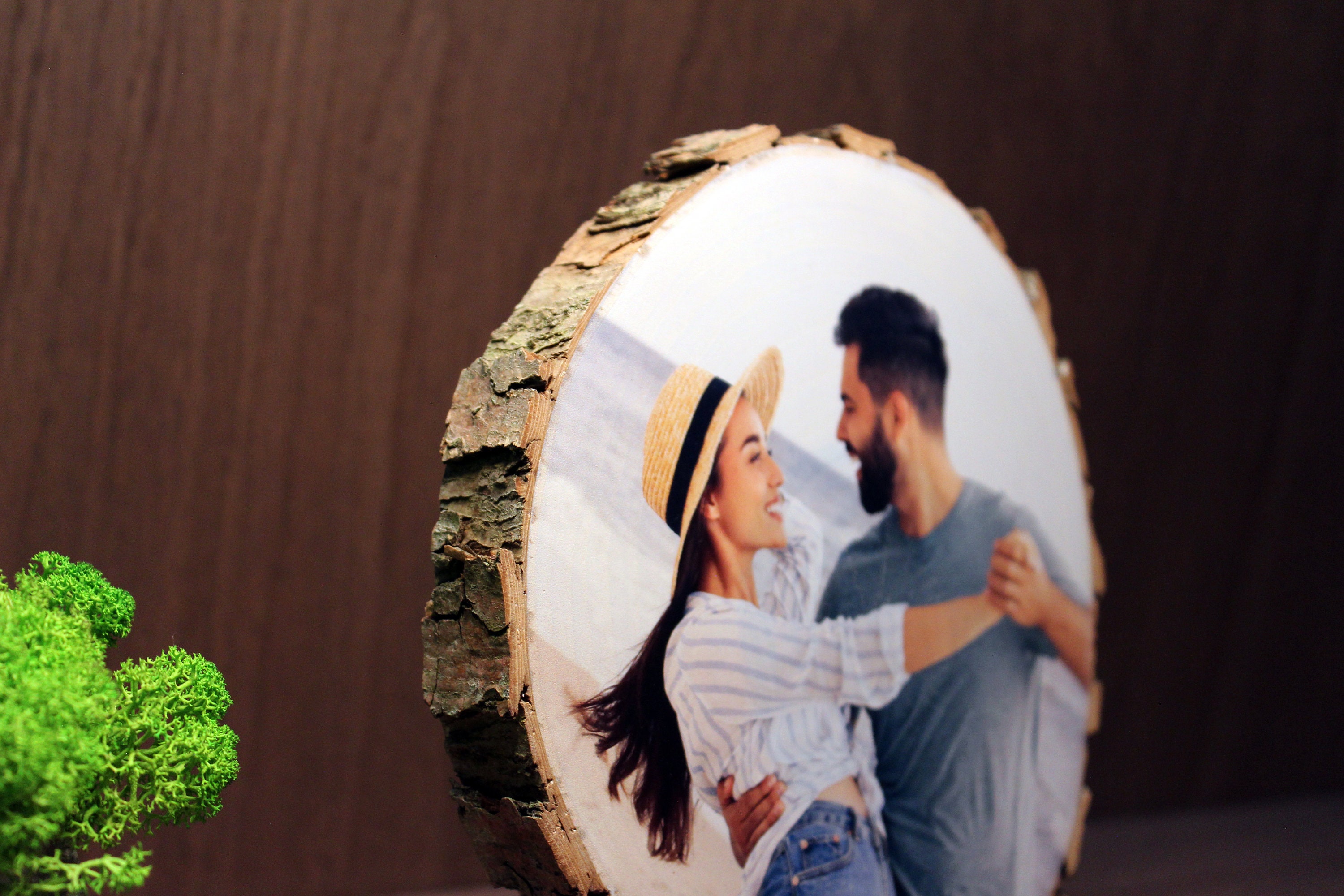 Personalized 5th Anniversary Gift/custom Photo on Wood/wood Wedding ...