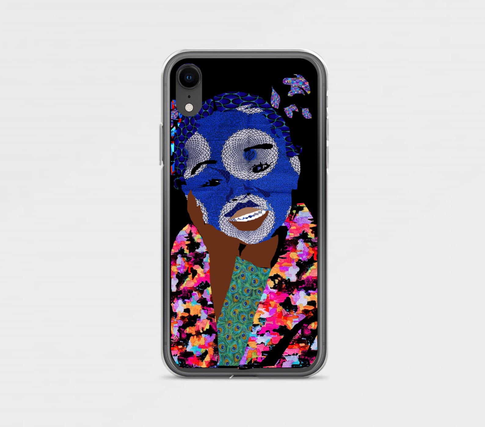 Pink, African, Afro Girl, African Phone Case, Afro Print iPhone XR Case ...