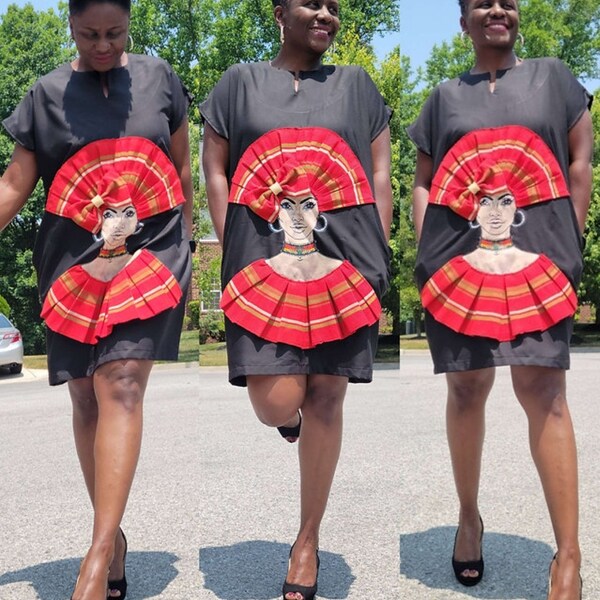 African Button Necklace Multicolor - Etsy