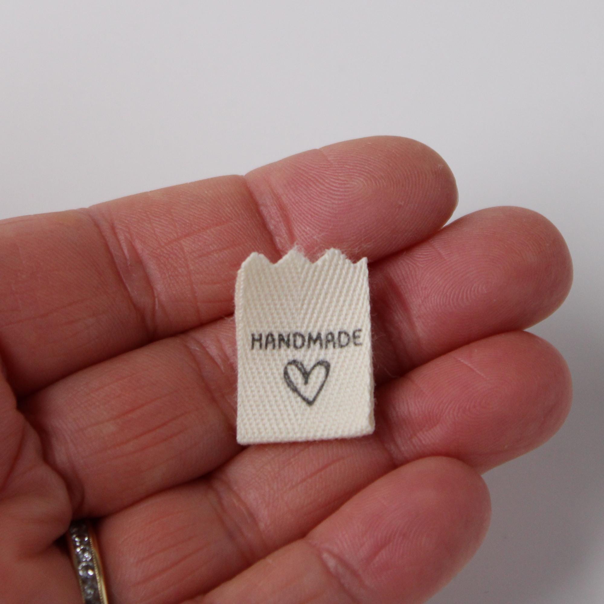 1/2-in. Hand Wash Only Clothing Labels | Set of 5 Organic Cotton Care ...