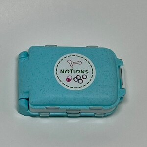 Wheat Knitting / Crochet Accessories Notions Case With 8 Compartments ...