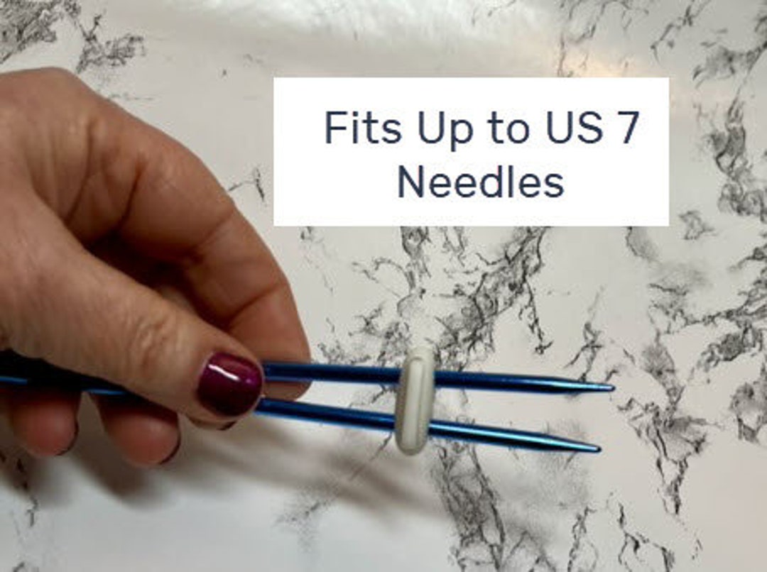 4 Stitch Stoppers Plus Optional Tin "the Grabber" Knitting Needle ...