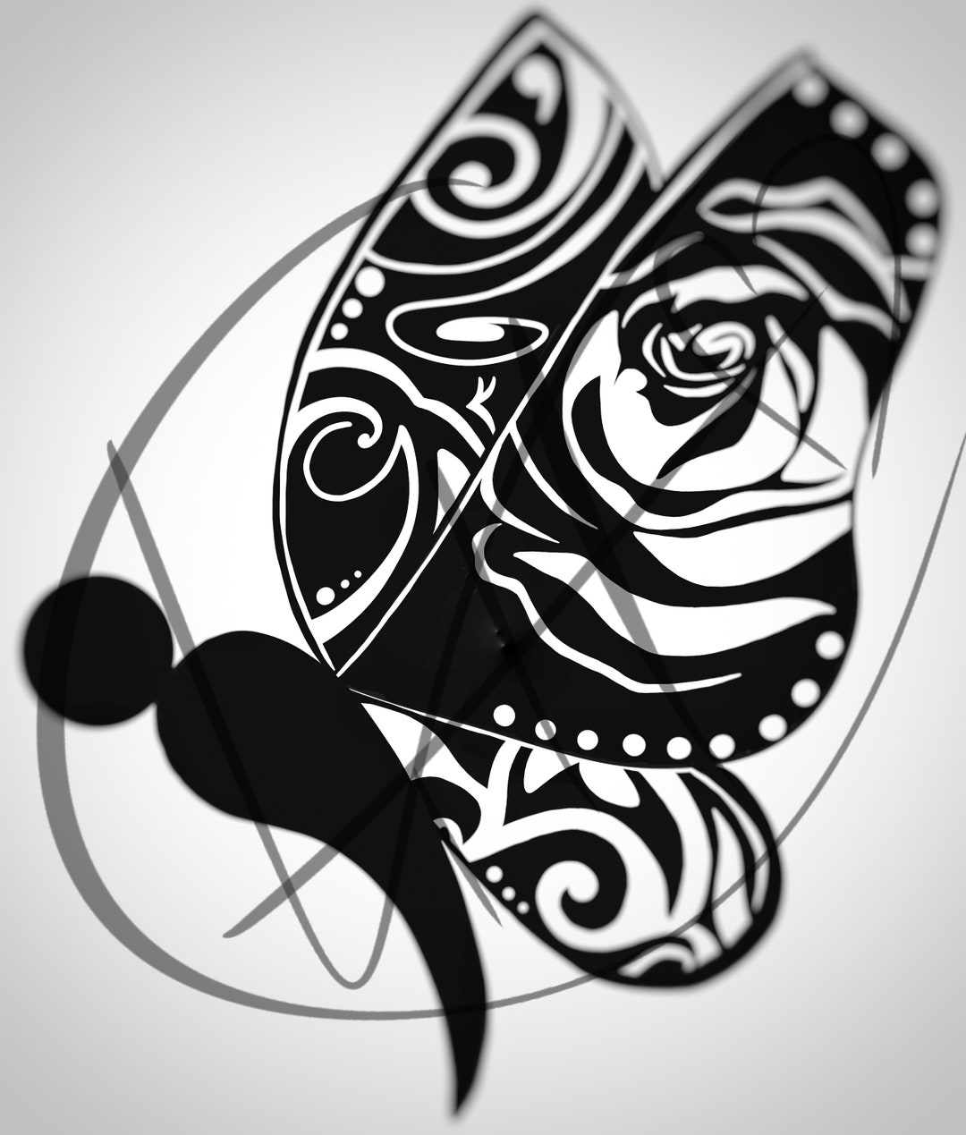 Semicolon Butterfly Svg Digital Download, Semicolon, Butterfly, Decal ...