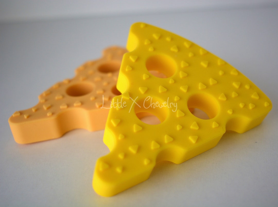 Cheese Teether Toy / Food Grade Silicone Baby Teether Toy - Etsy