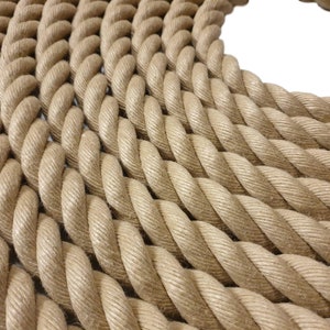 20mm Diameter Synthetic Hemp Rope Garden Decking Rope Polyhemp ...
