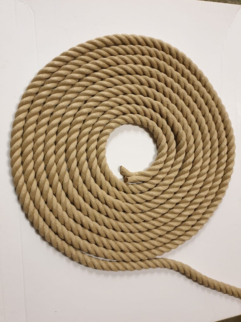 20mm Diameter Synthetic Hemp Rope Garden Decking Rope Polyhemp ...