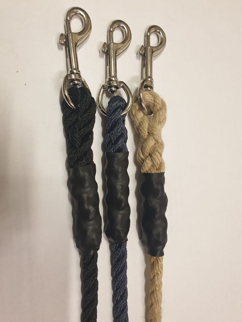 Handmade Rope Dog Lead 10mm Diameter Choose Colour and - Etsy