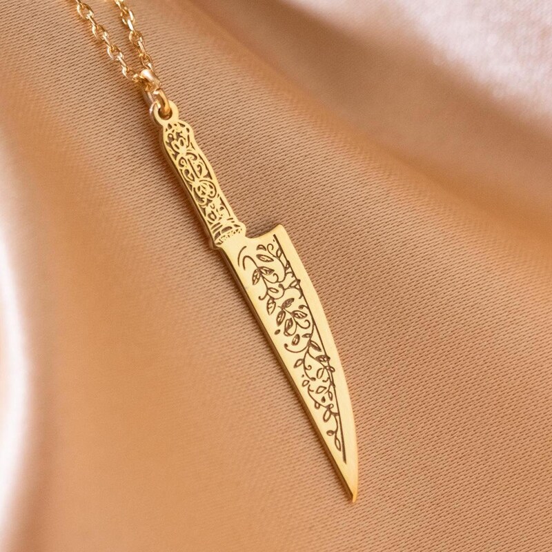 Knife Necklace - Etsy