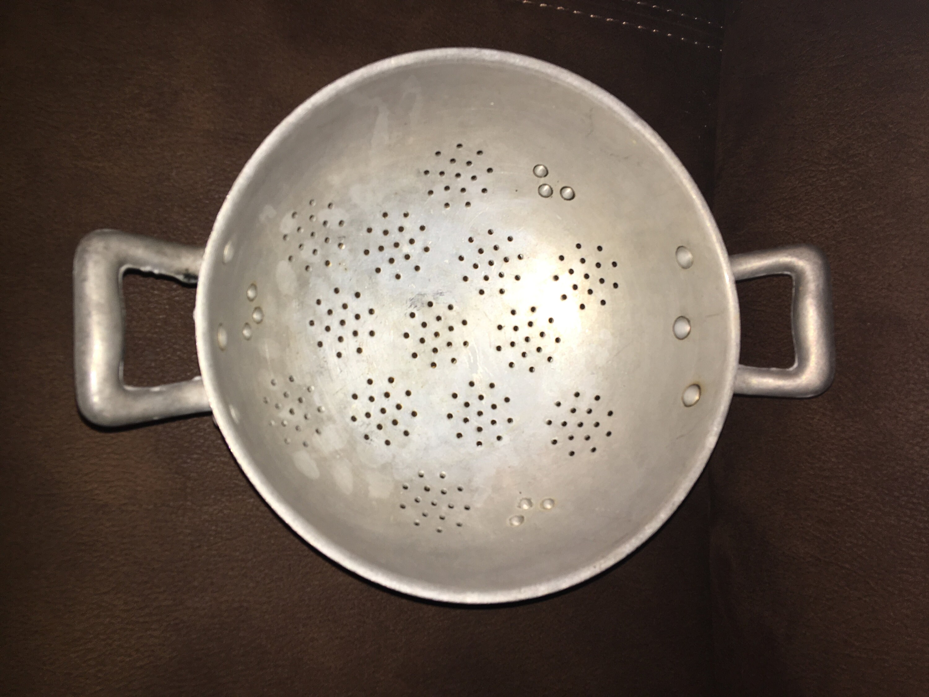 Vintage Footed Colander American Made Aluminum Heavy VGUC Handles - Etsy