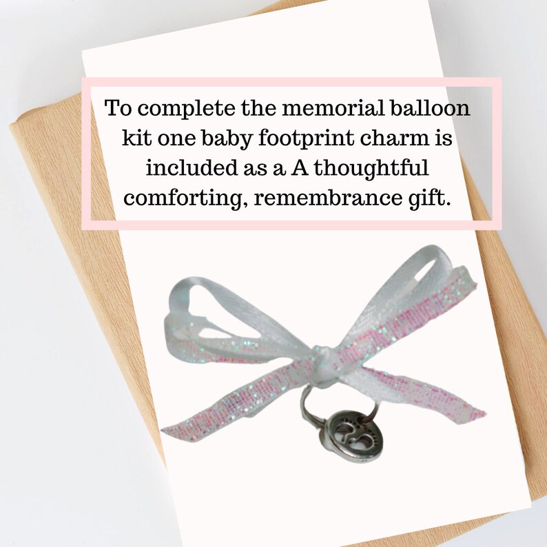 Miscarriage Gift- Balloon Release Kit -infant Baby Loss, Sympathy Gift ...