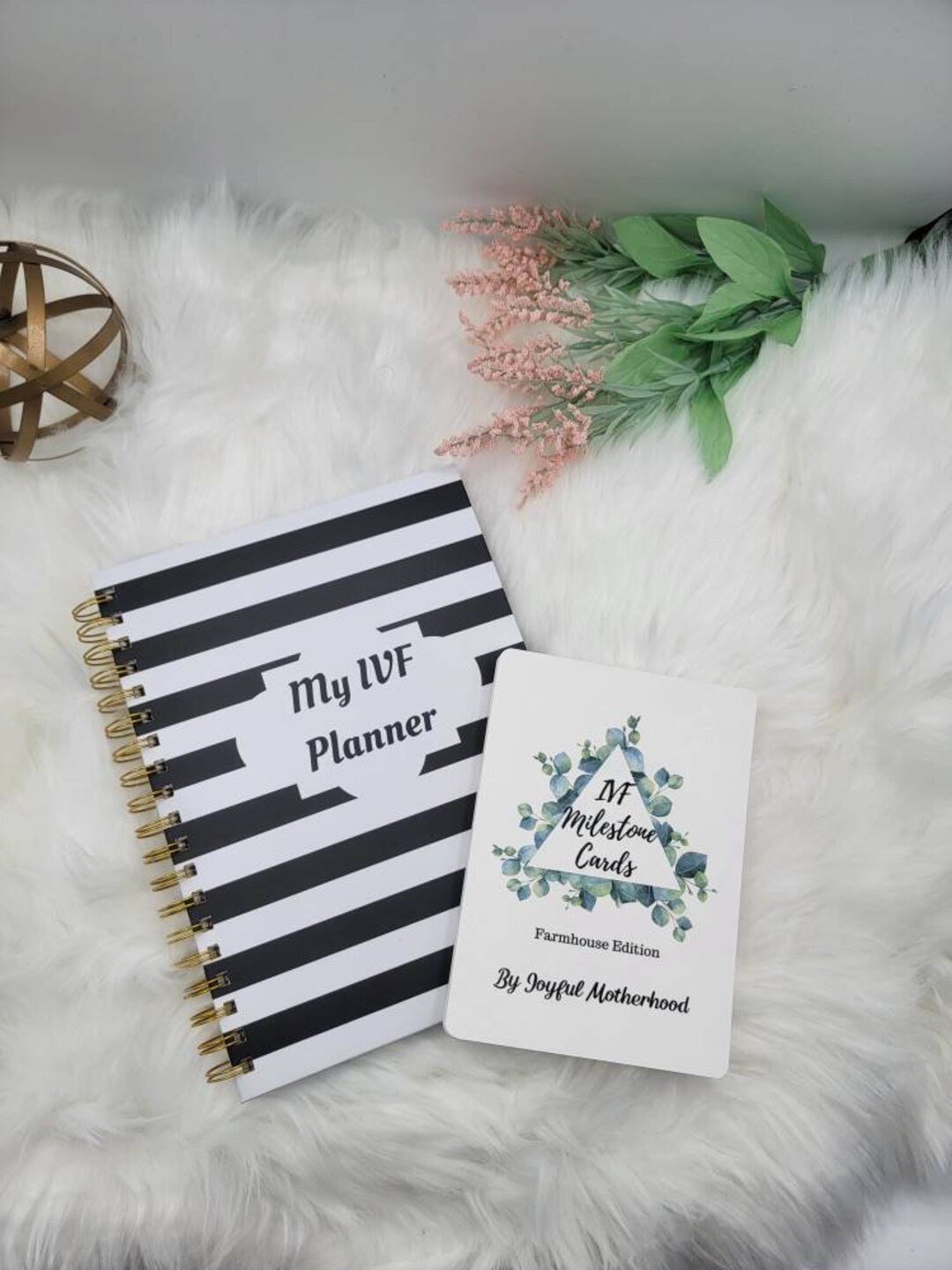 IVF Planner & Milestone Cards IVF Gift Box Fertility Gift Ttc Care ...