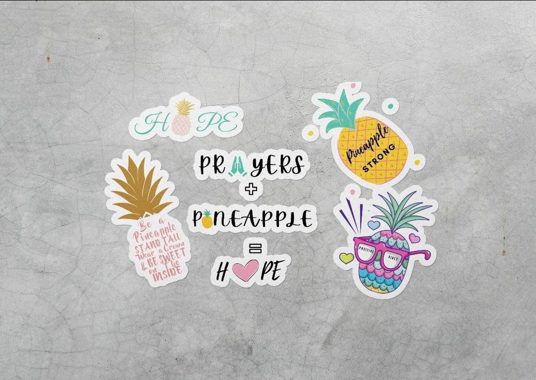 Ivf Pineapple Stickers- IVF Stickers- IVF Planner- Ivf Diary- Ivf Gift ...