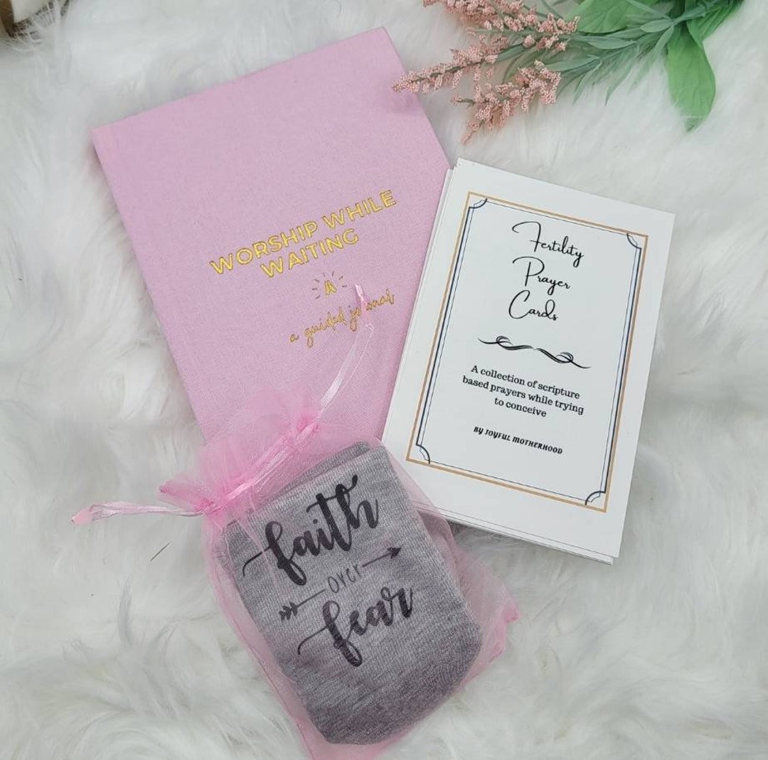 IVF Faith Gift Box IVF Scripture Journal & Prayer Cards Christian ...