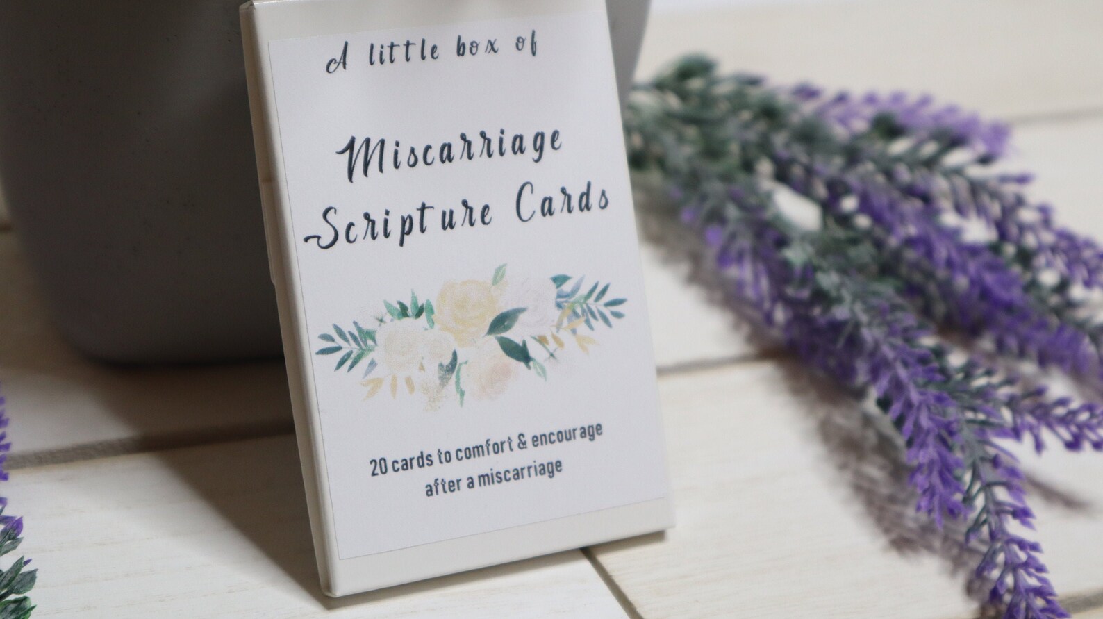 Miscarriage Scripture Cards- Miscarriage Gift- Child Loss Gift ...