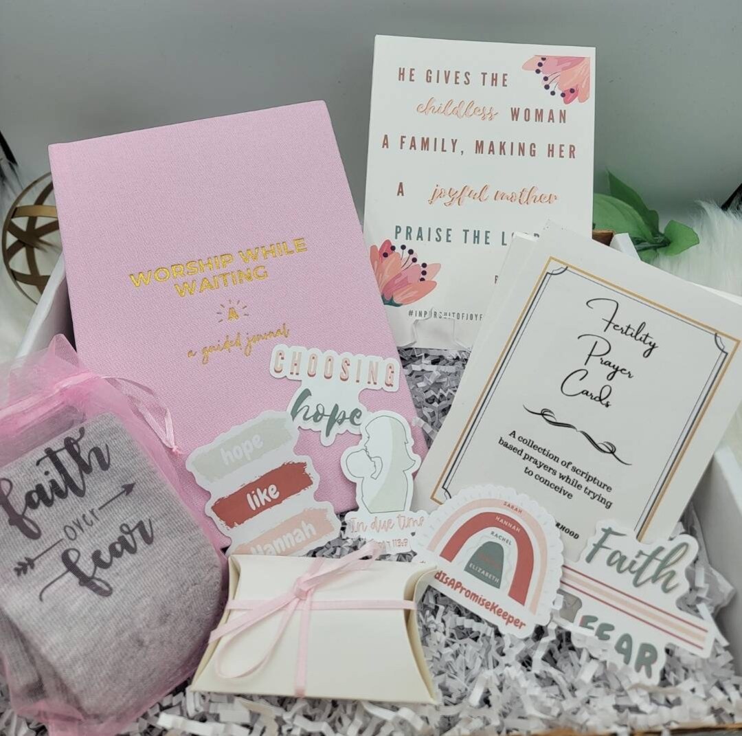 Faith IVF Gift Box IVF Scripture Journal Christian - Etsy