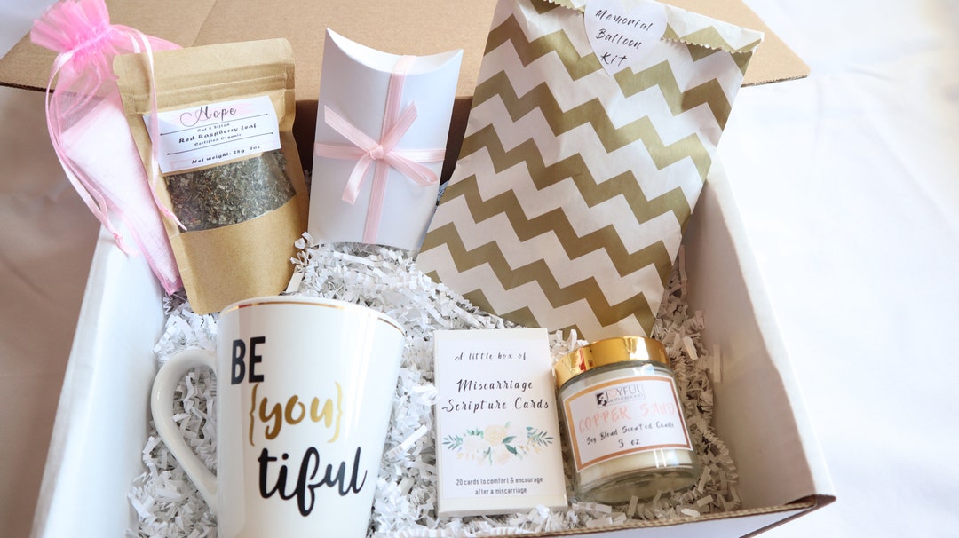 Miscarriage Gift Box-sympathy Gift Mother- Child Loss Gift- Pregnancy ...