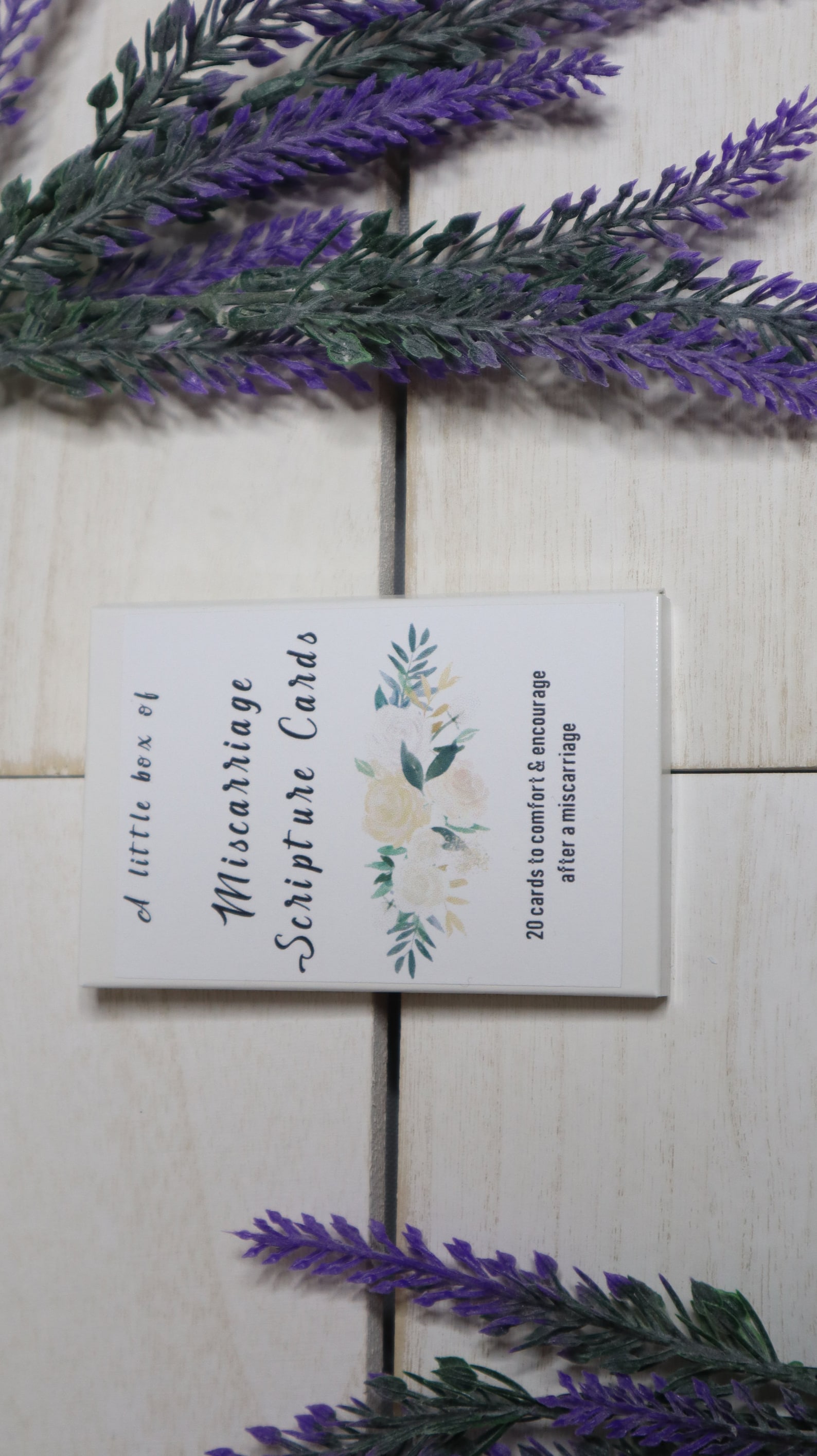Miscarriage Scripture Cards- Miscarriage Gift- Child Loss Gift ...