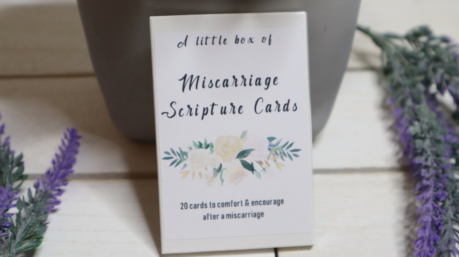 Miscarriage Scripture Cards- Miscarriage Gift- Child Loss Gift ...