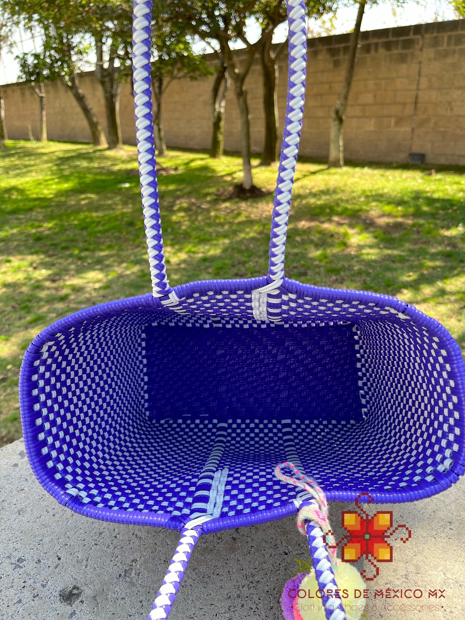 Handmade Plastic Bag Small - Handycraft Bag - Mexican Bag for Women ...