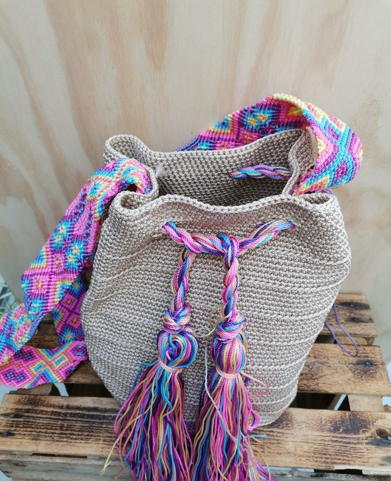 Mexican Crossbody Tote Bag Mexican Handmade Purse Boho - Etsy
