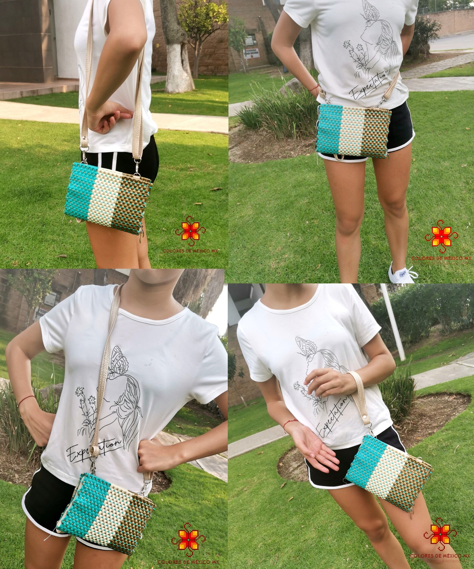 Handmade plastic tote bag 4 different ways to use handycraft | Etsy