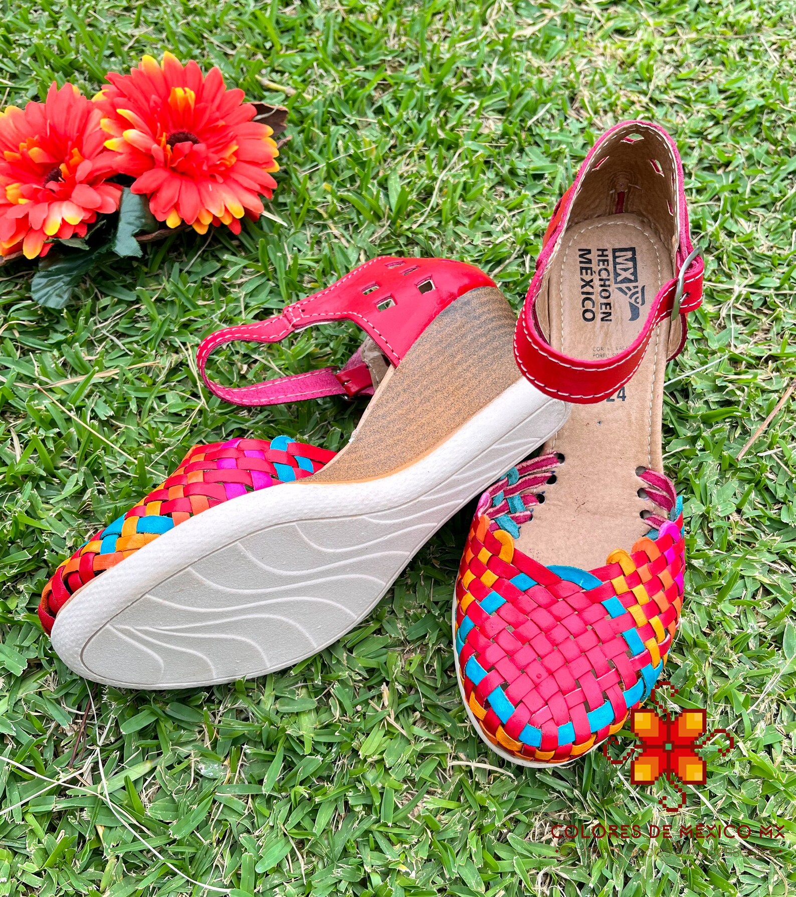Leather Sandals - Huarache Sandals Women - Mexican Huarache - Women ...