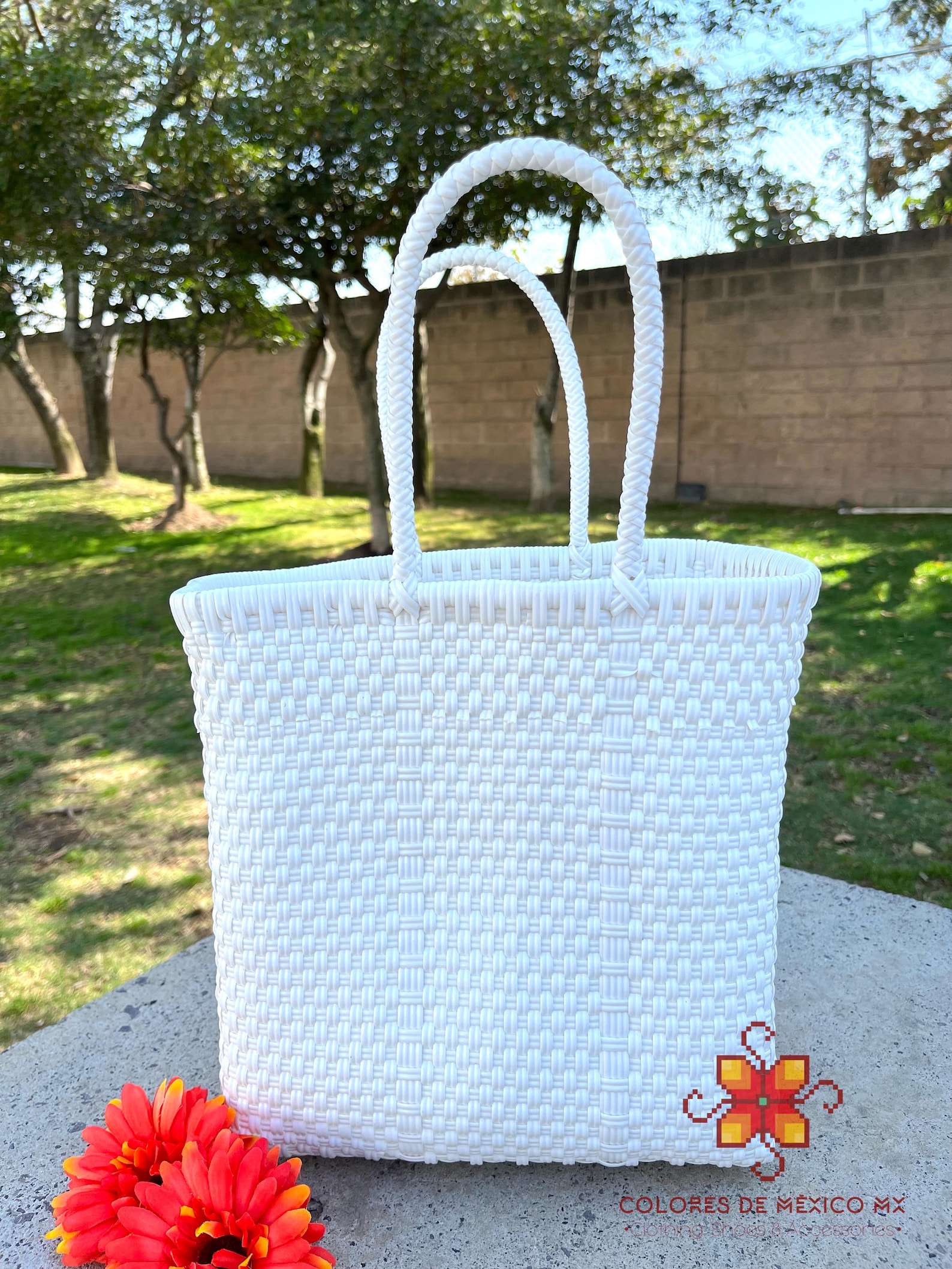 Handmade Plastic Bag Small - Handycraft Bag - Mexican Bag for Women ...