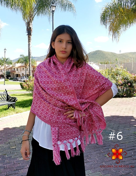 Mexican Shawl Traditional Shawl Wraps Shawl Poncho | Etsy