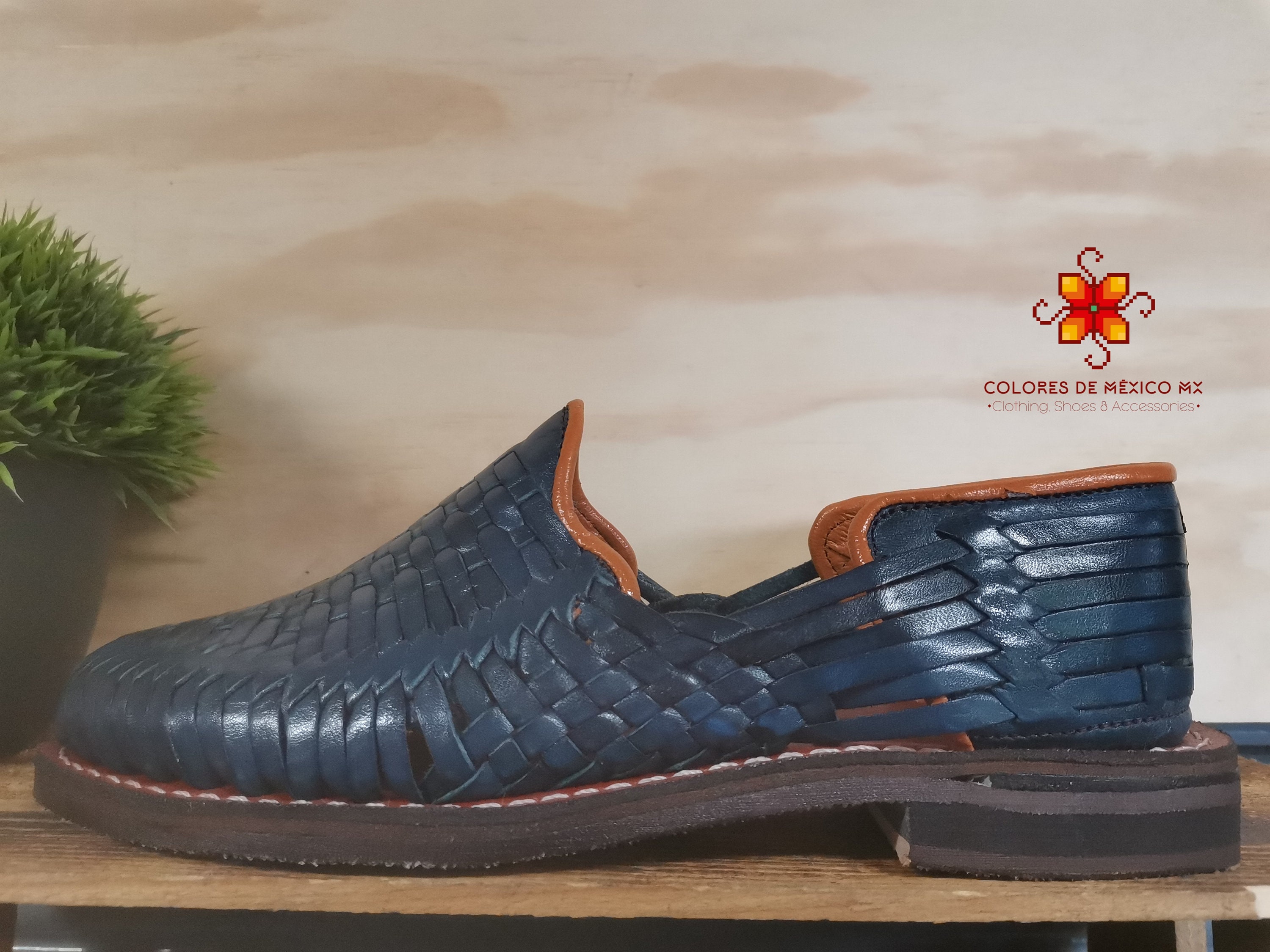 Mexican Leather Shoes Men. Handmade Shoes for Men. Formal Huarache ...