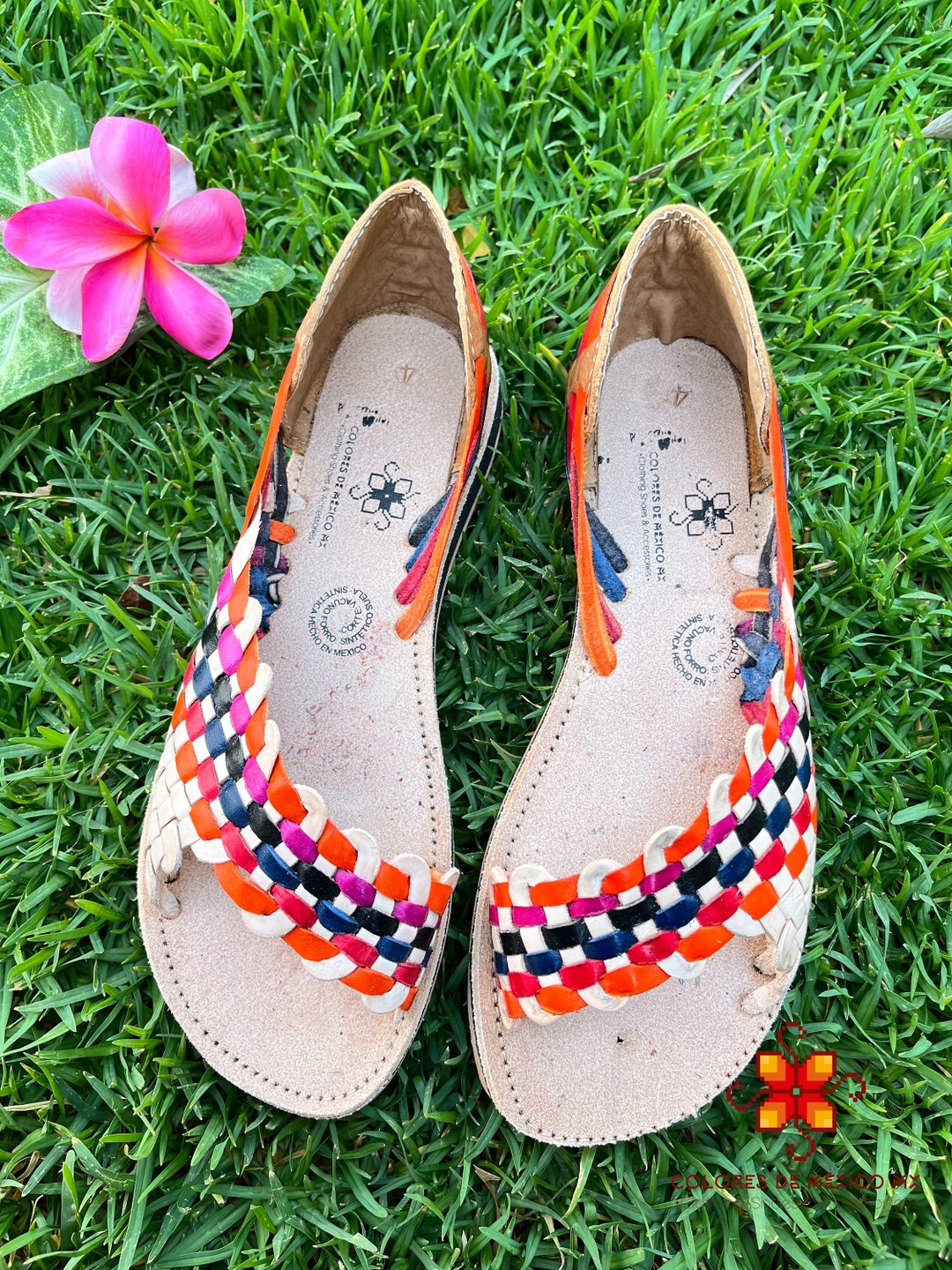Huarache Sandal, Leather Sandals for Women - Braided Handmade Sandals ...