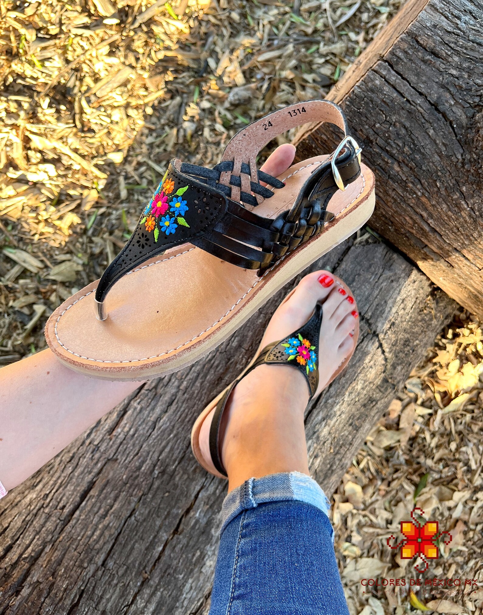 Huarache Sandals Mexican Sandals Leather Shoes Mexican - Etsy