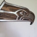 Seattle Seahawks Tribute Metal Art on Wood Rustic Wall Decor Sorts Fan ...