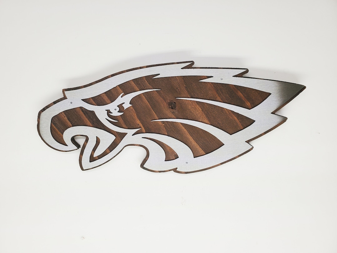 Philadelphia Eagles Tribute | Metal Art on Wood Wall Décor | Eagles ...