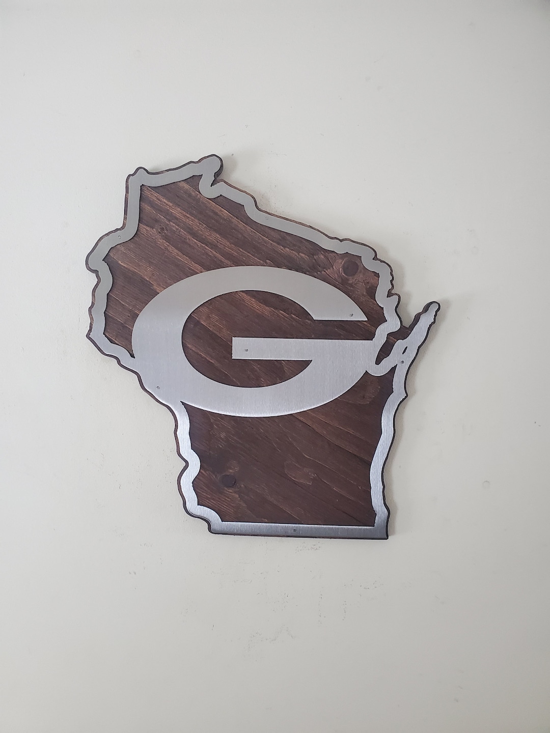 Green Bay Packers Metal Art Tribute | Wisconsin Football Wall Decor ...