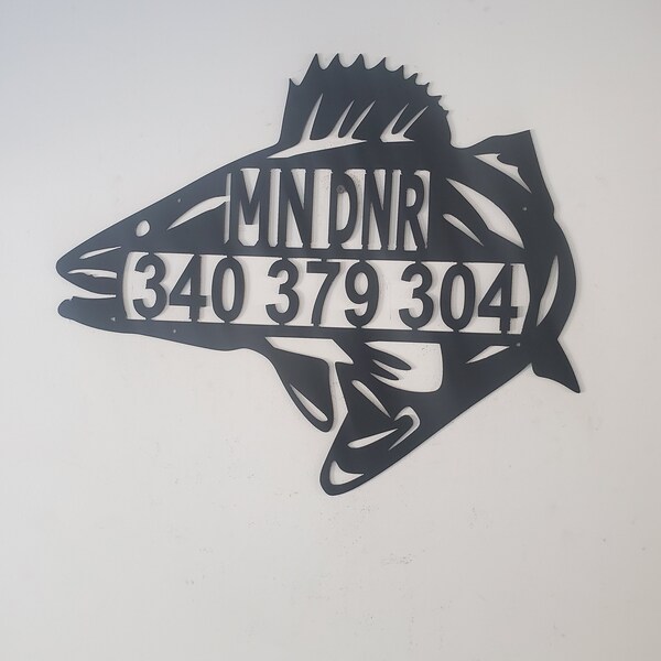 Mn Fish Wall Art - Etsy